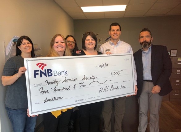 FNB Makes $500 Donation to Family Service Society of Paducah - Grow ...
