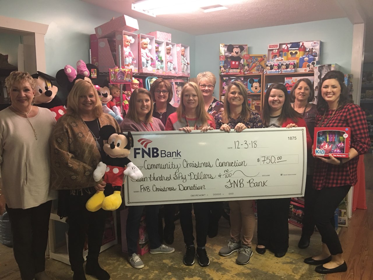 FNB Makes $1,500 Christmas Donation to Two Charities in Mayfield-Graves ...