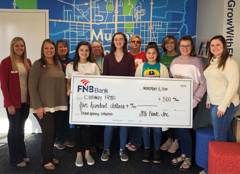 FNB Makes $3000 Donation to Six Charities in Murray-Calloway County ...