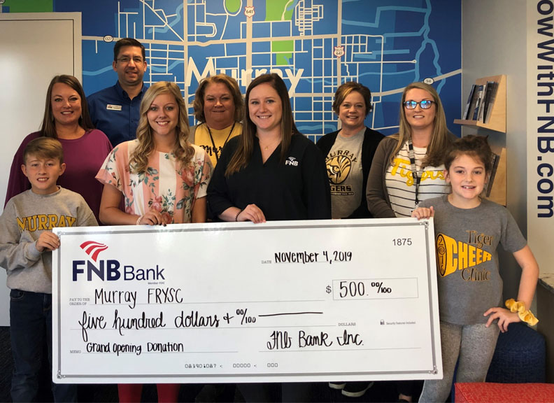 FNB Makes $3000 Donation to Six Charities in Murray-Calloway County ...