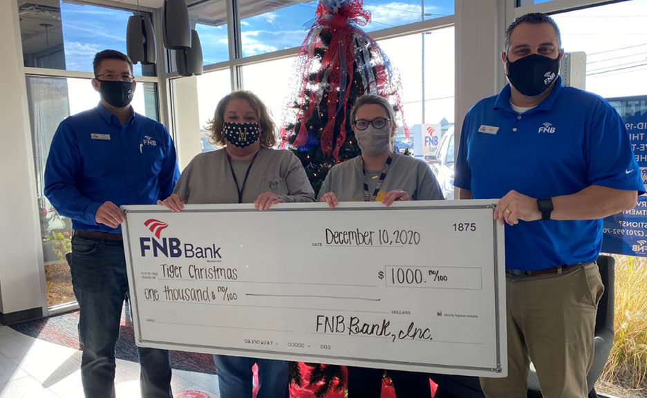 FNB Makes $2,000 Christmas Donation to Laker Christmas & Tiger ...