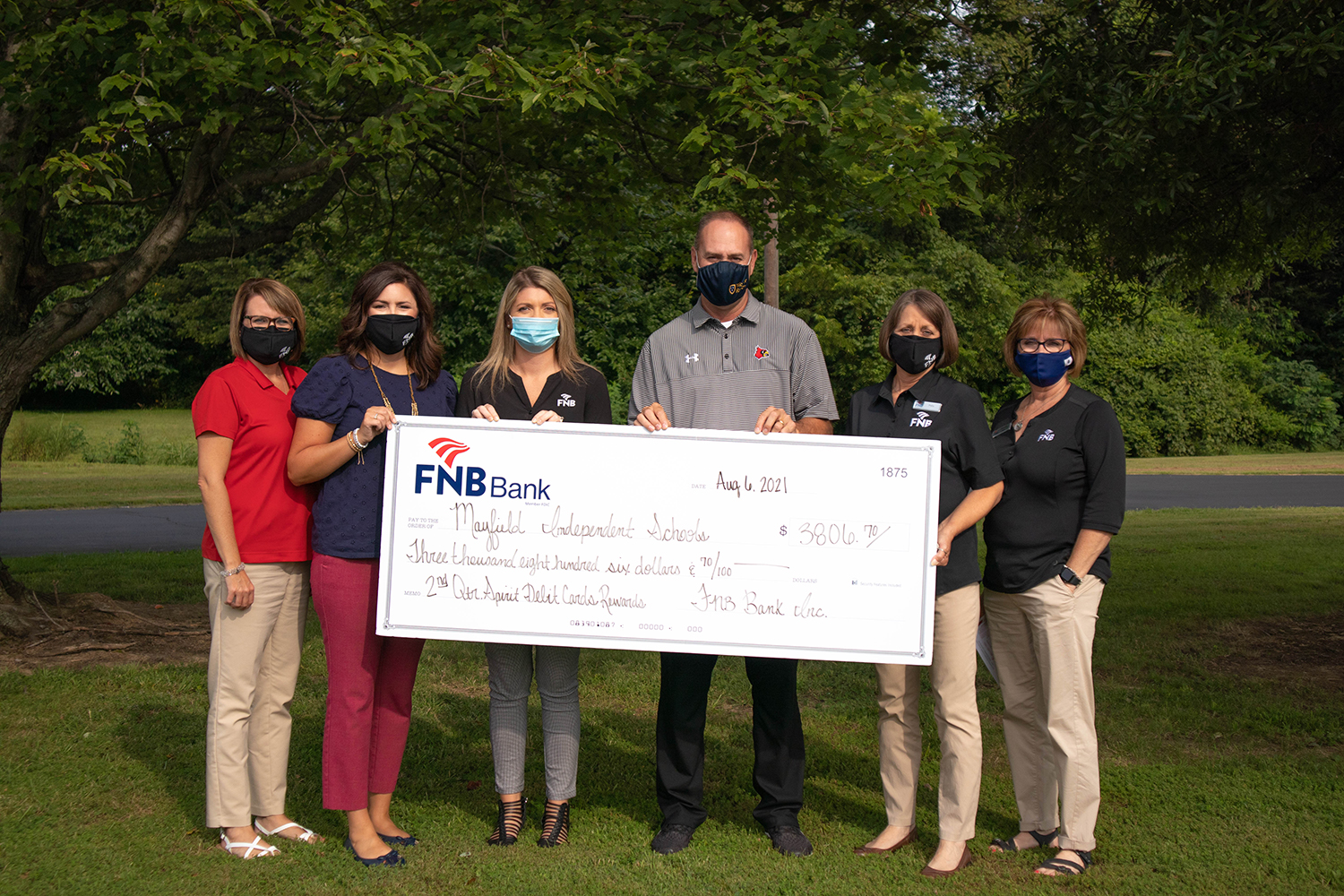 FNB Donates Over $24,000 Back to Local Schools Through Spirit Debit ...