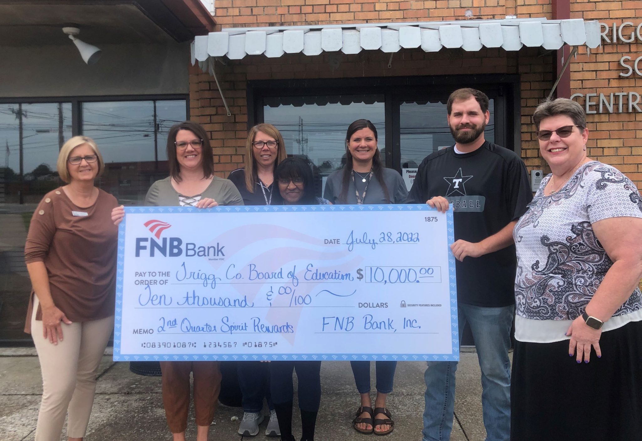 FNB Donates Over $19,000 Back to Local Schools Through Spirit Debit ...