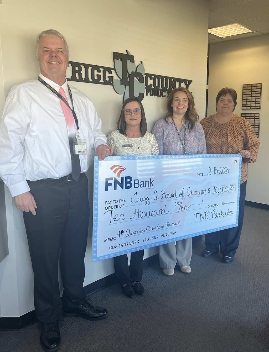 FNB Donates Over $87,000 Back to Local Schools Through Spirit Debit ...